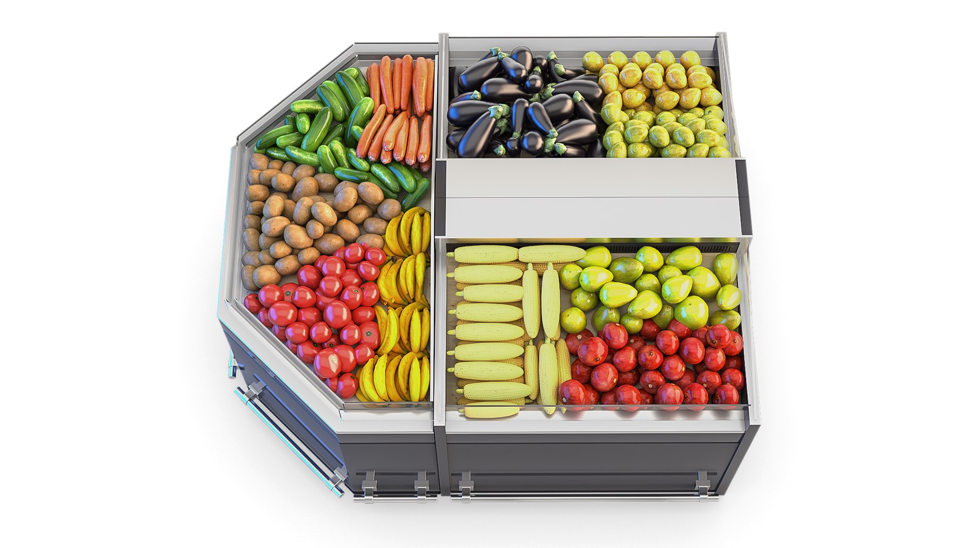 Display Missouri Vf Vegetables Model - TurboSquid 1692712