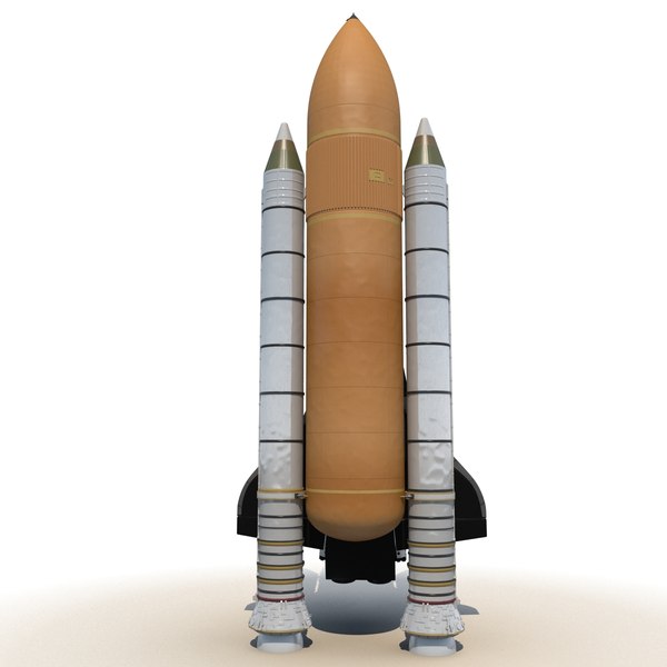3d space shuttle boosters