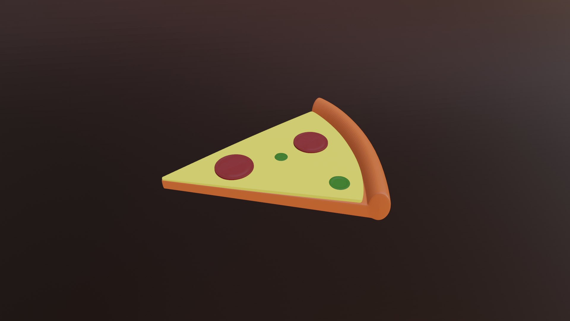 3D Low Poly Pizza Model - TurboSquid 1998836
