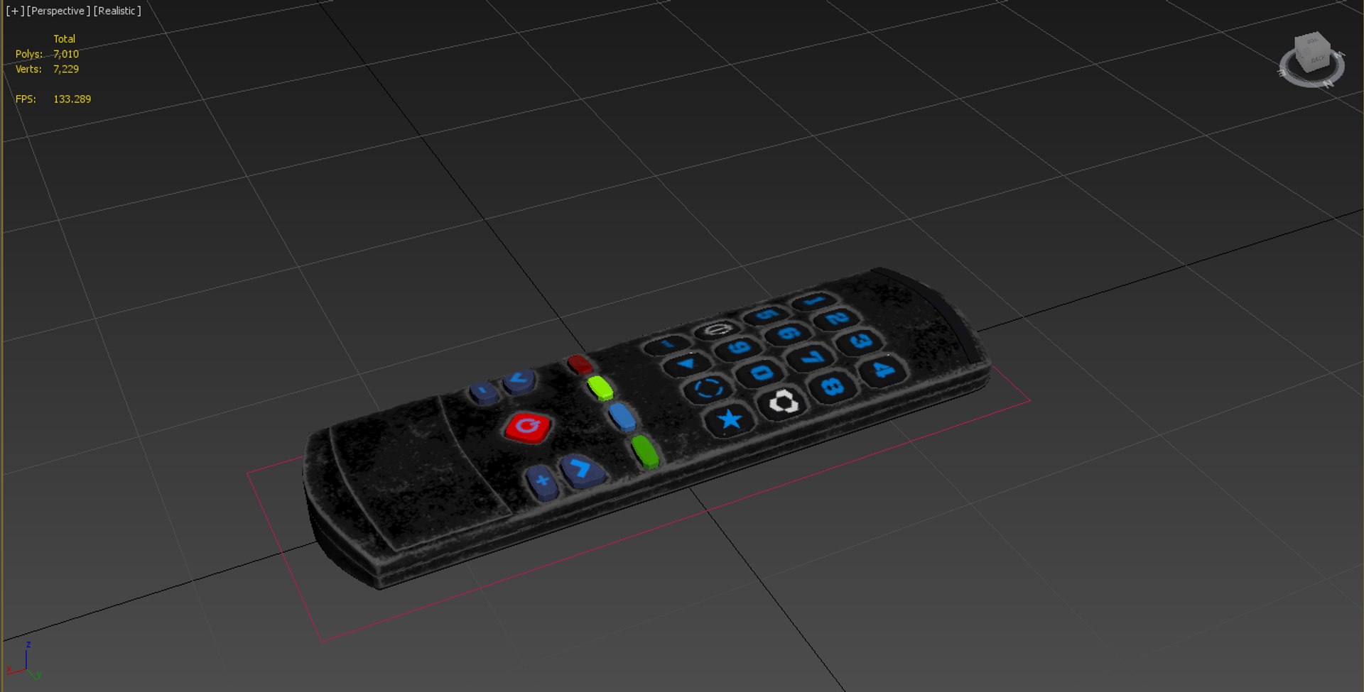 3D Remote Control - TurboSquid 1367876