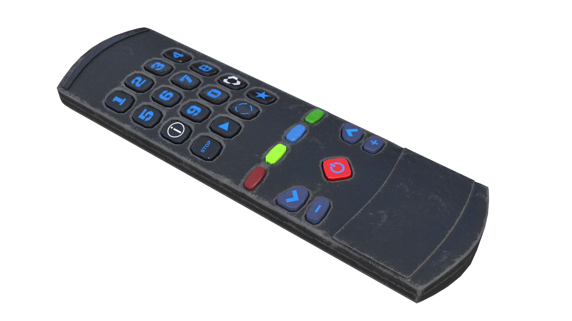 3D Remote Control - TurboSquid 1367876