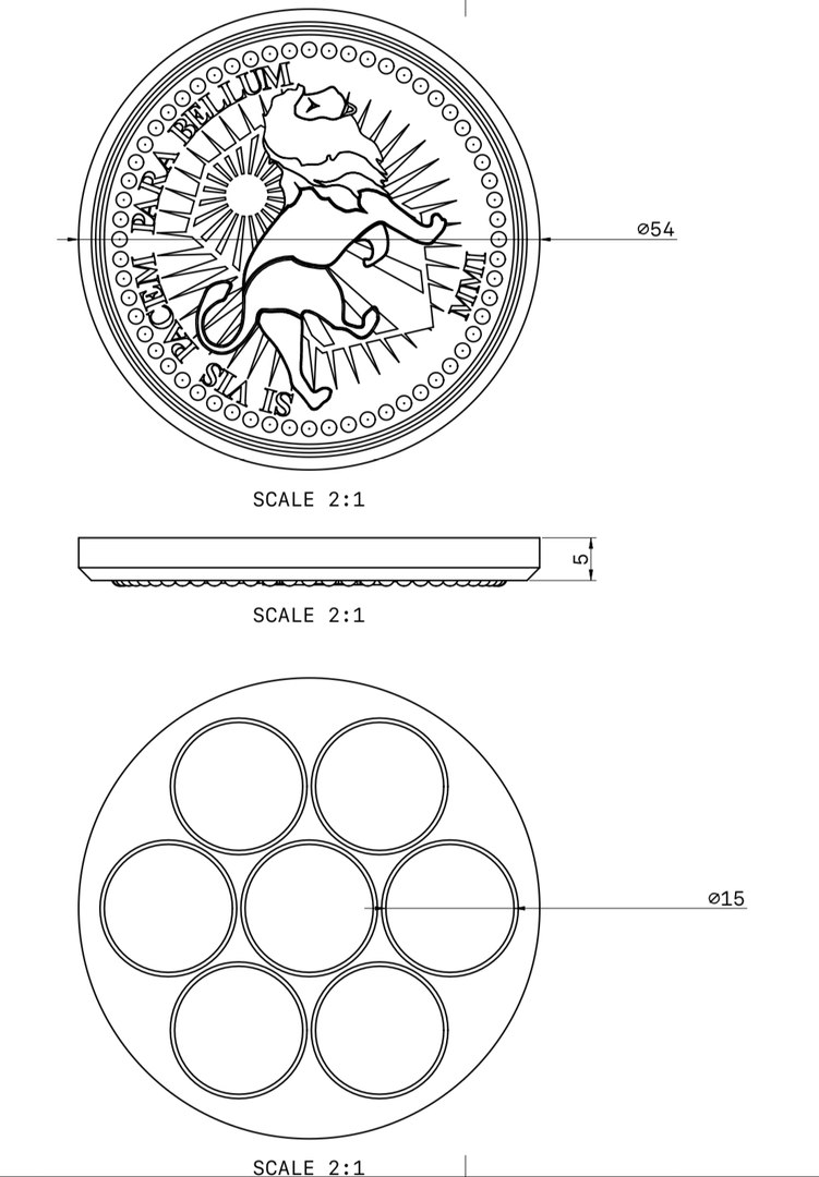 3D Haptic Coin John Wick - TurboSquid 2309785