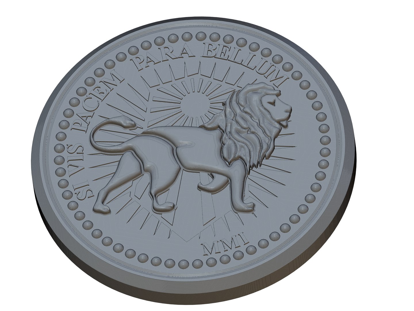 3D Haptic Coin John Wick - TurboSquid 2309785