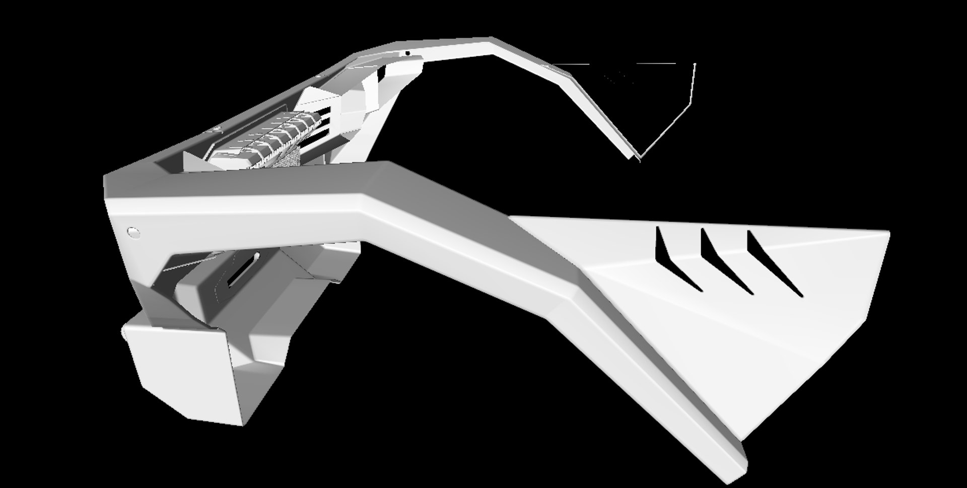 Front Bumper And Light Led RIGID Model - TurboSquid 2077676