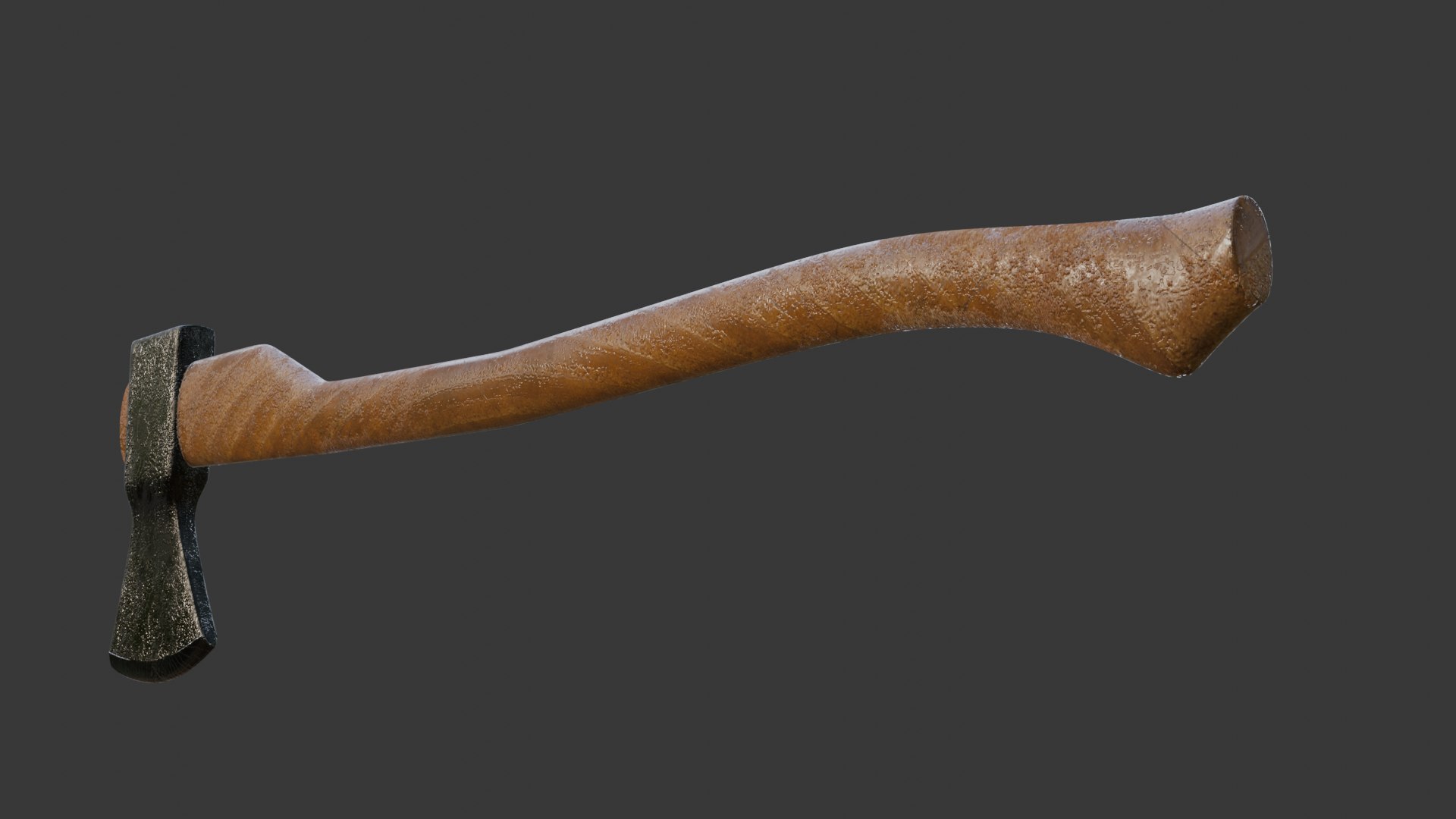 Free 3D Modern Wooden Axe Model - TurboSquid 2430077