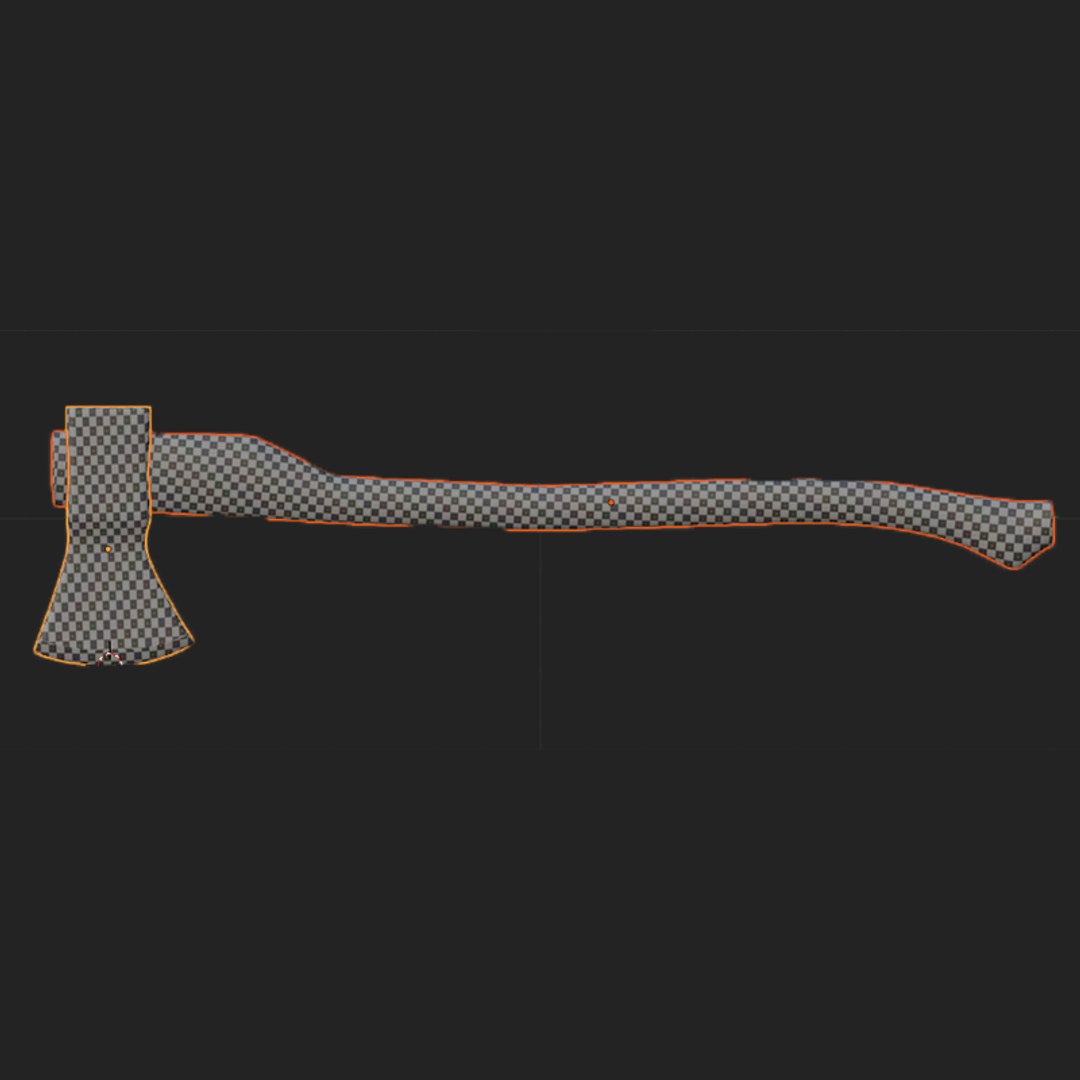 Free 3D Modern Wooden Axe Model - TurboSquid 2430077