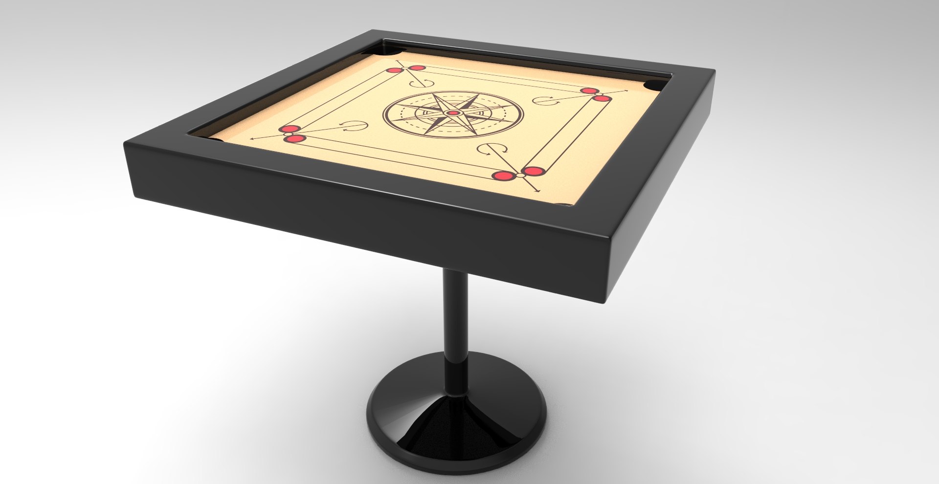 3D Model Carrom Board - TurboSquid 1547905