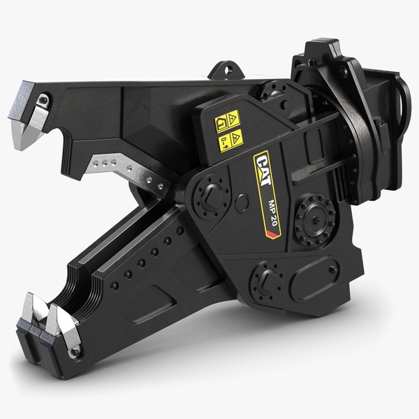 3d mobile scrap demolition shears