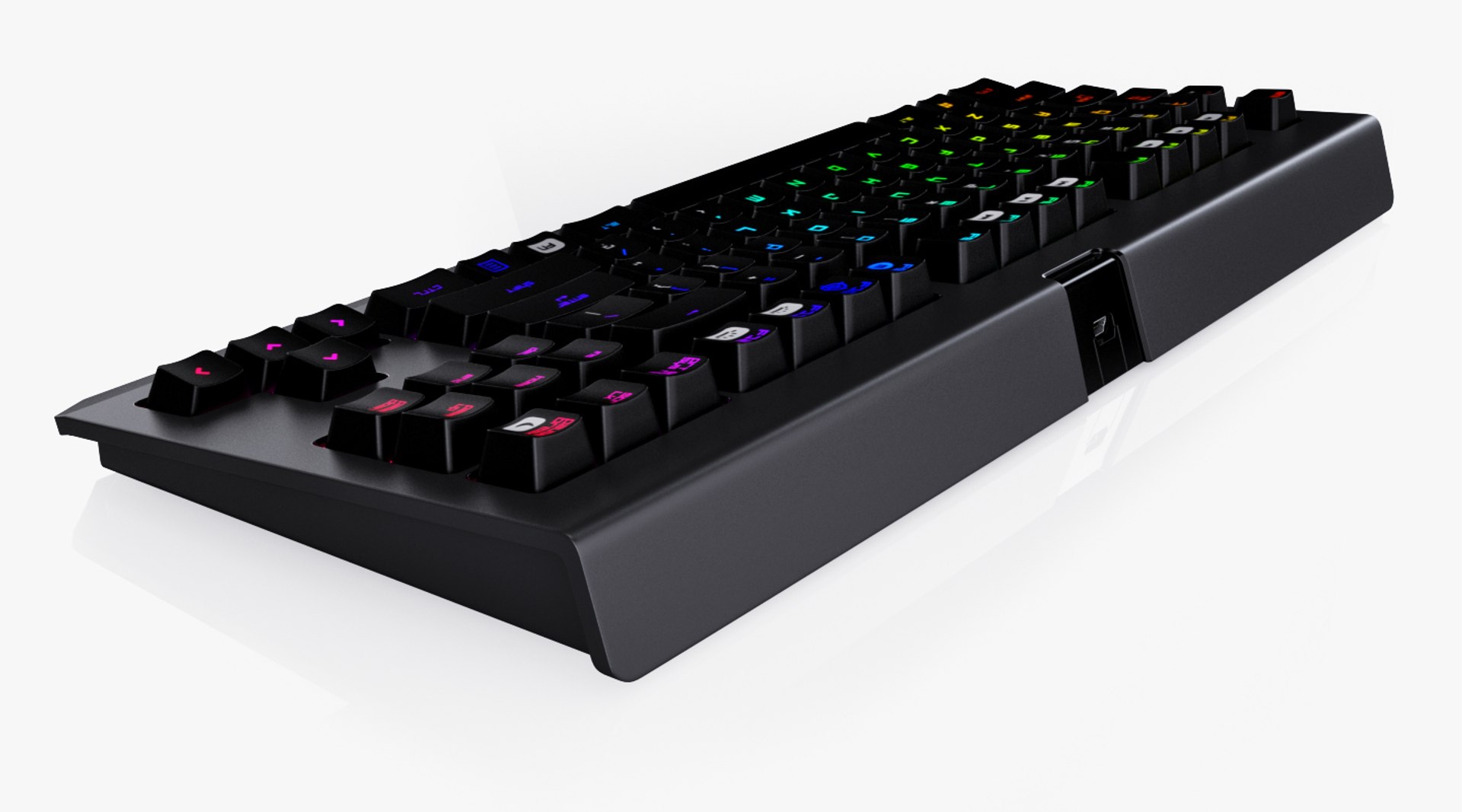 Razer Blackwidow Chroma Tournament 3d Model