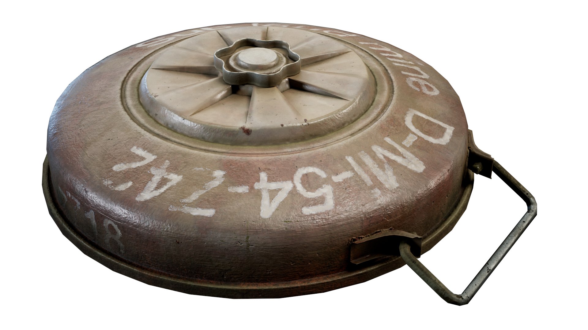 3D LandMine - TurboSquid 1874326