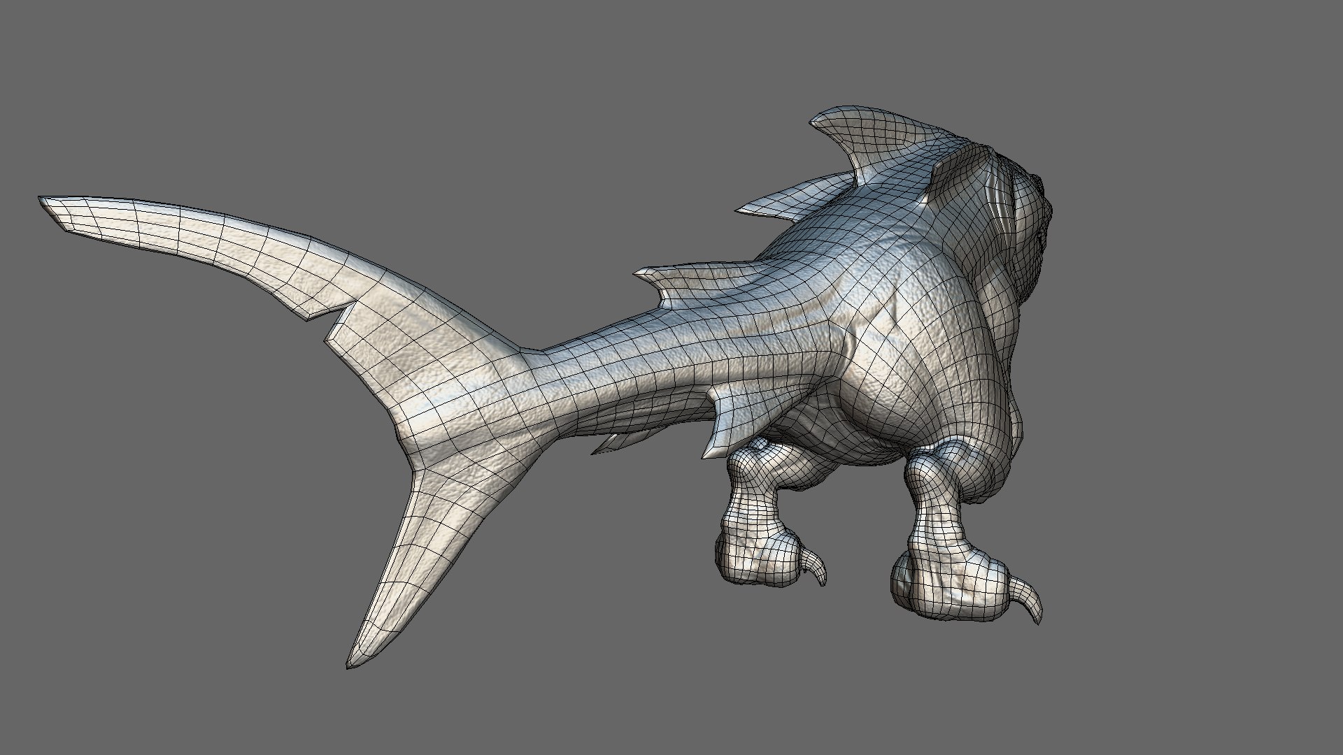 3D Megalodon Rex Animation - TurboSquid 1288406