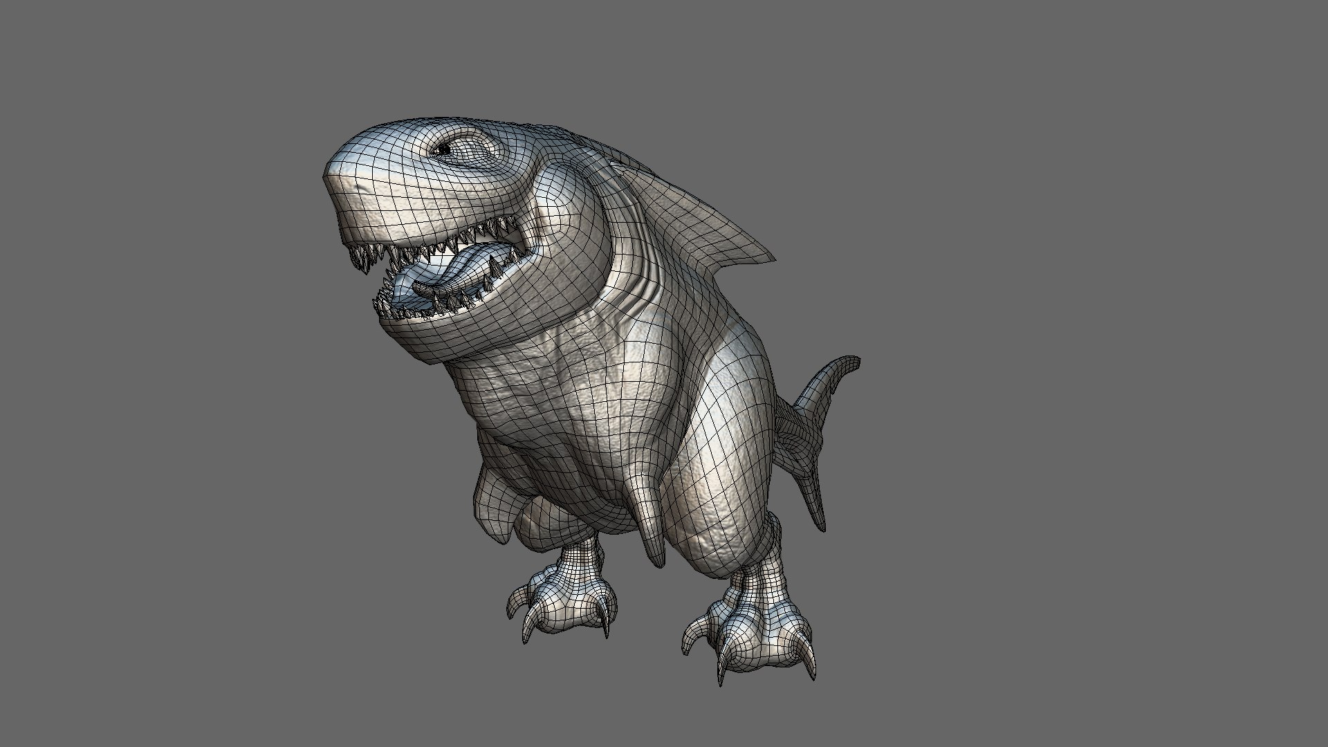 3D Megalodon Rex Animation - TurboSquid 1288406
