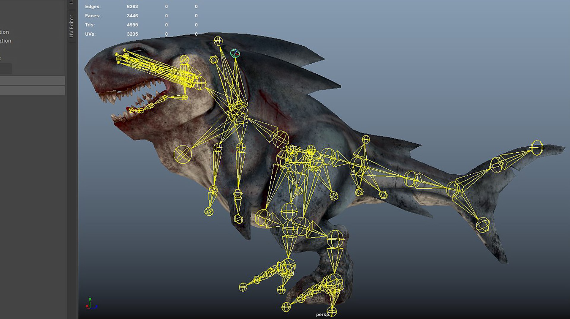 3D Megalodon Rex Animation - TurboSquid 1288406