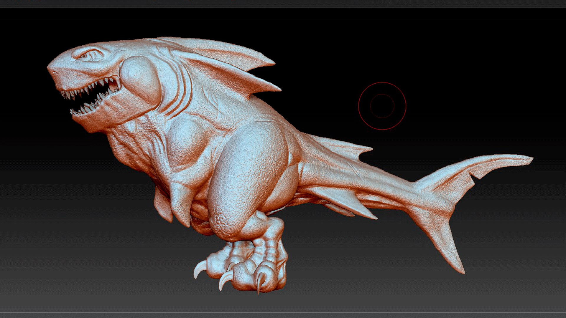 3D Megalodon Rex Animation - TurboSquid 1288406