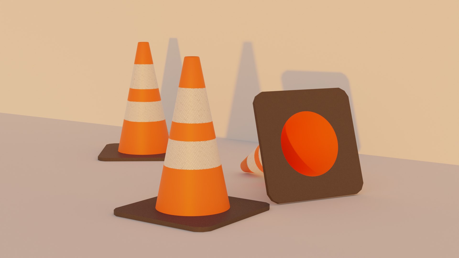Game Ready Traffic Cone 3D - TurboSquid 2016615