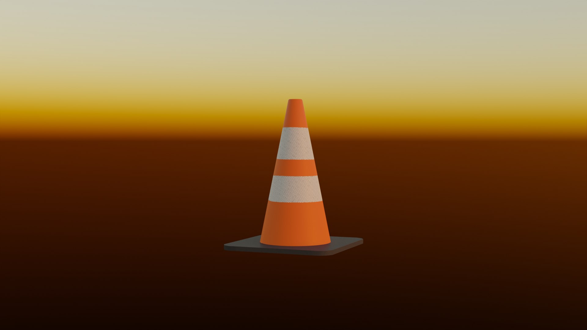 Game Ready Traffic Cone 3D - TurboSquid 2016615