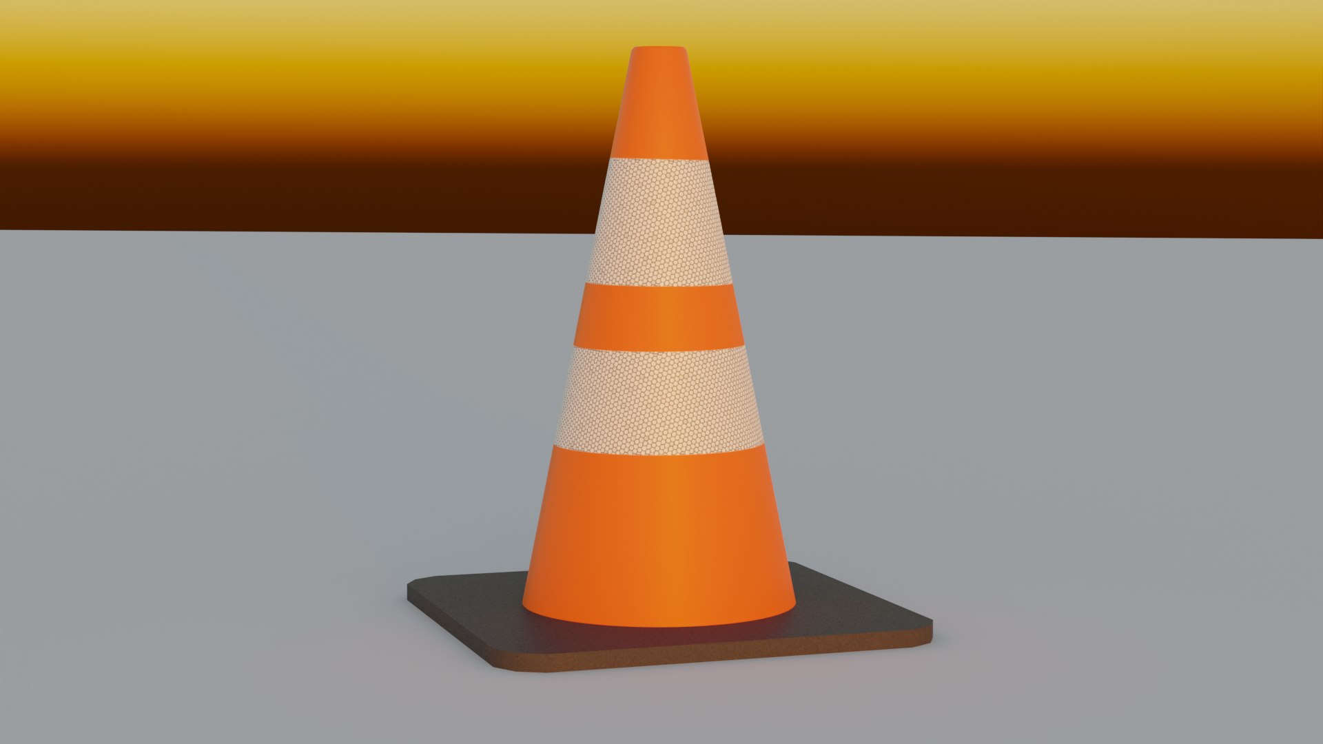Game Ready Traffic Cone 3D - TurboSquid 2016615