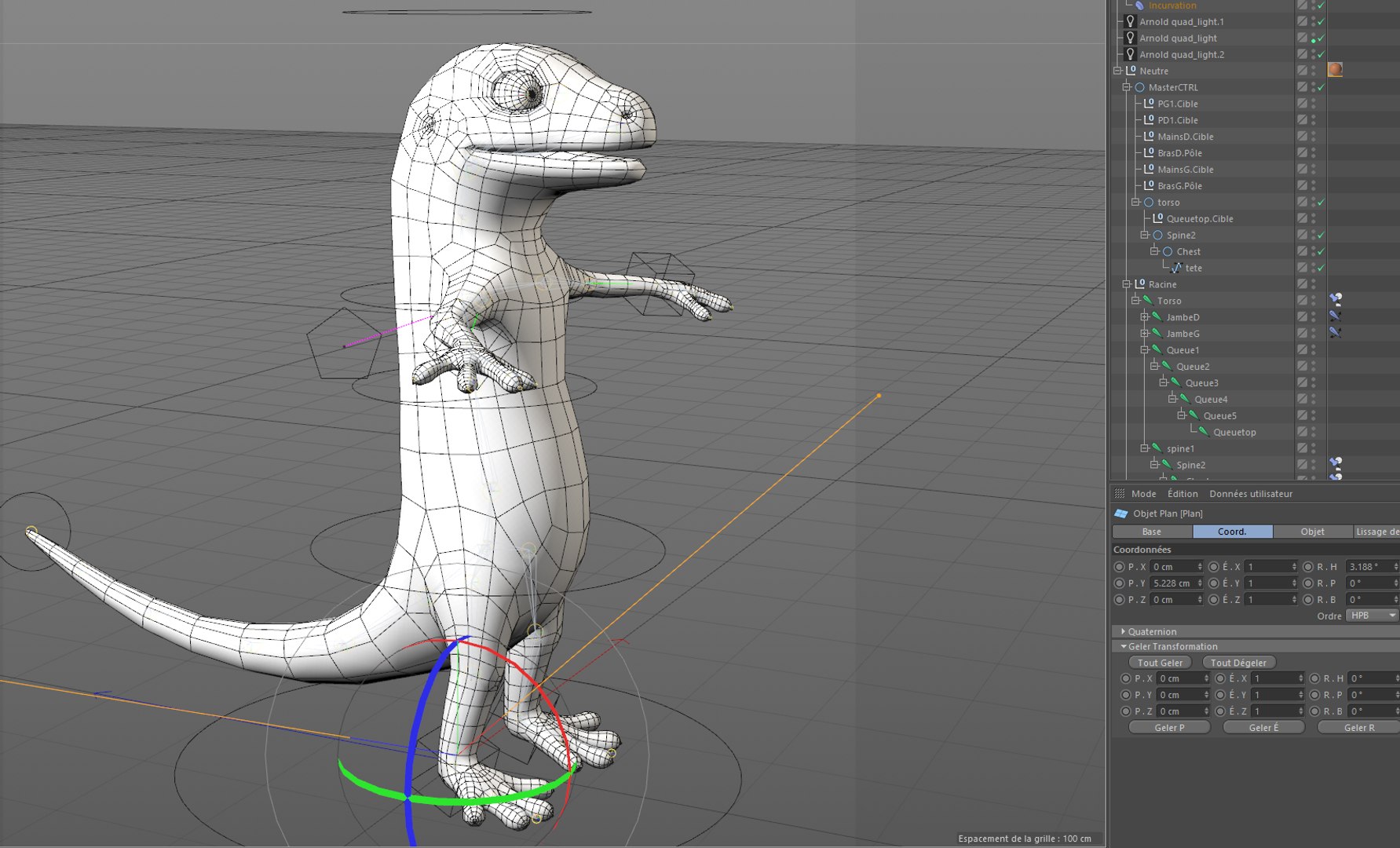 Lizard Cartoon 3D Model - TurboSquid 1460090