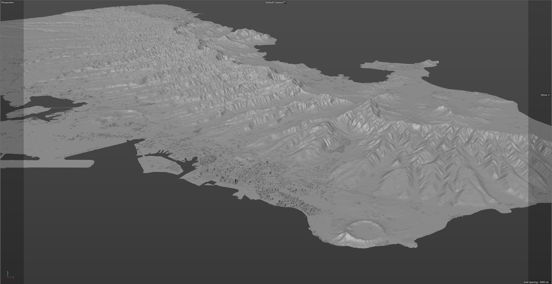 3D Oahu Island Terrain - TurboSquid 2042520