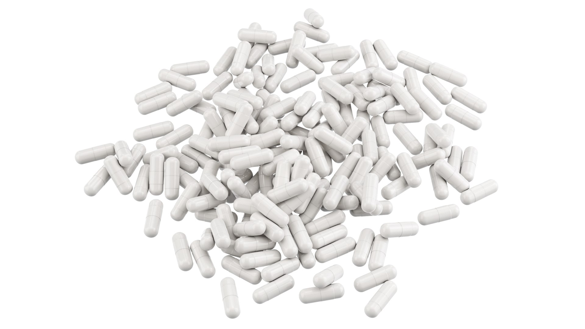3D Model Pill Pile - TurboSquid 2151118