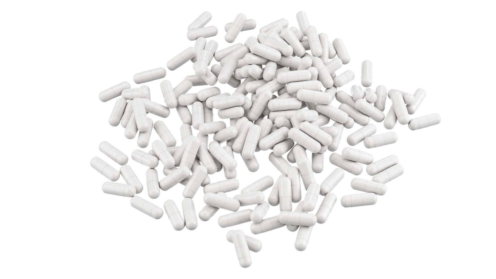 3D Model Pill Pile - TurboSquid 2151118