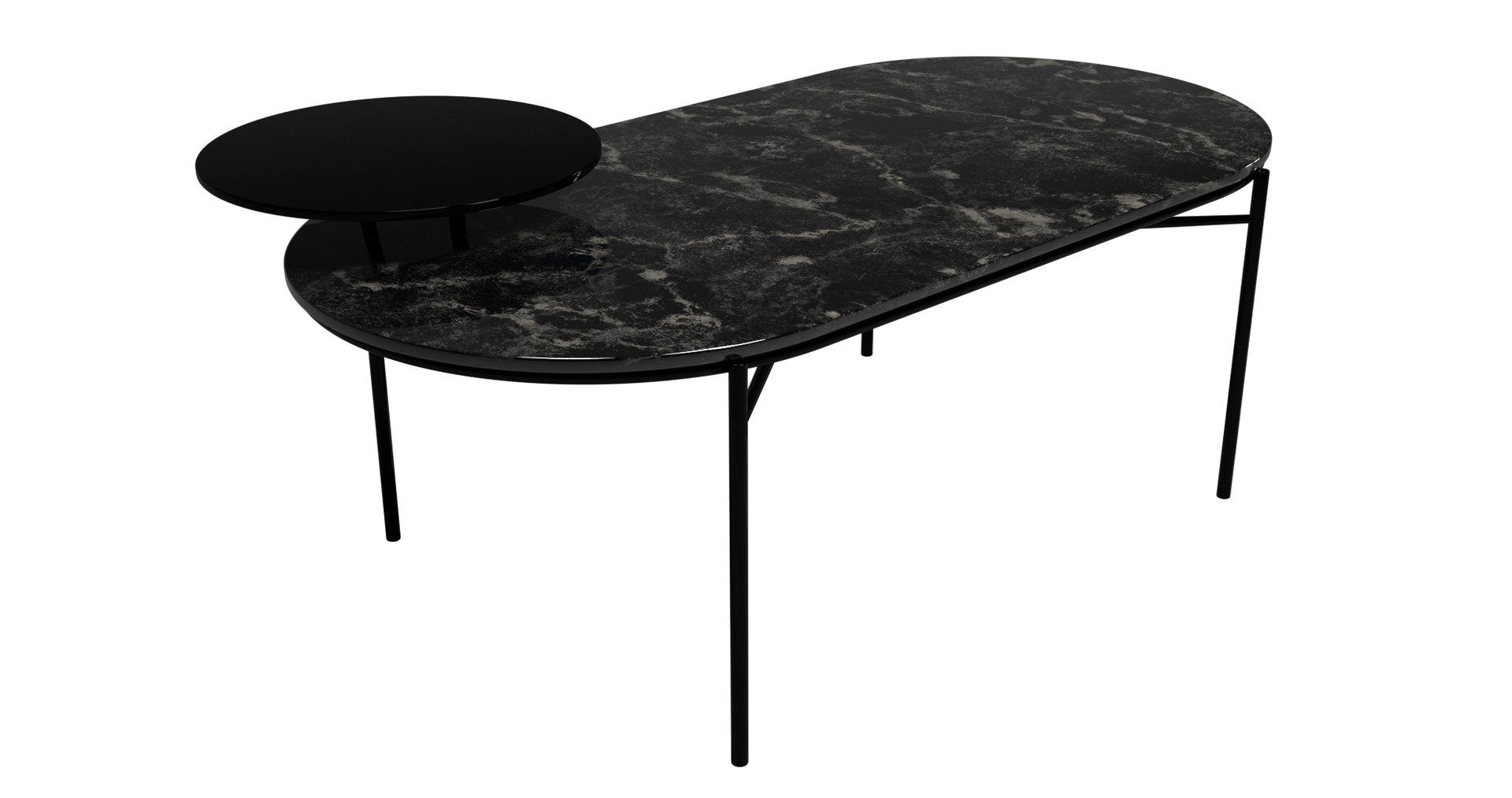 3D model Modern Marble Coffee Table - TurboSquid 2092815