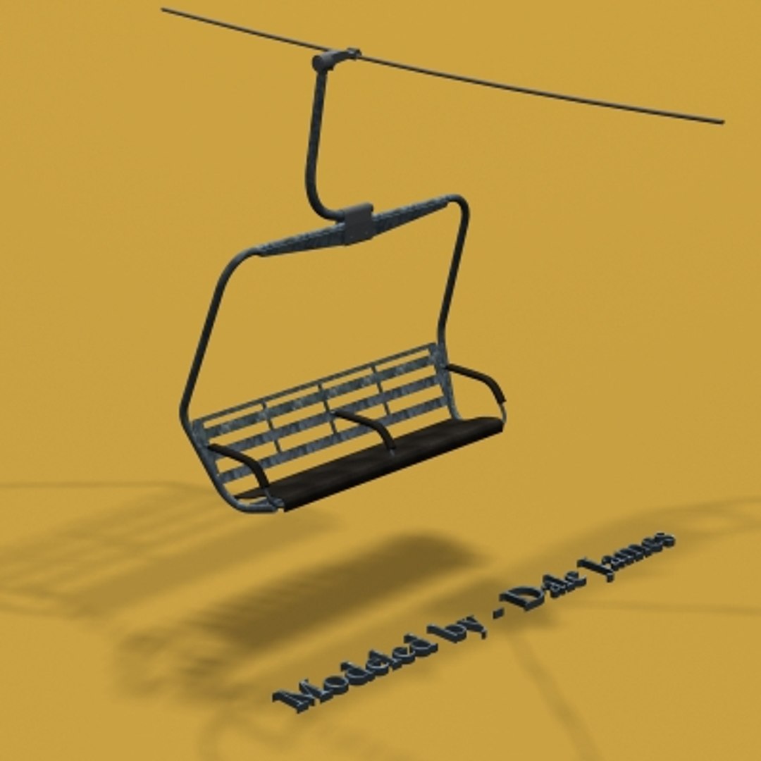 3d Ski Lift Chair