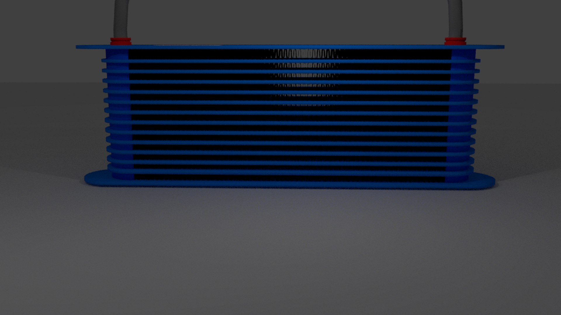 3d Oil Cooler Model