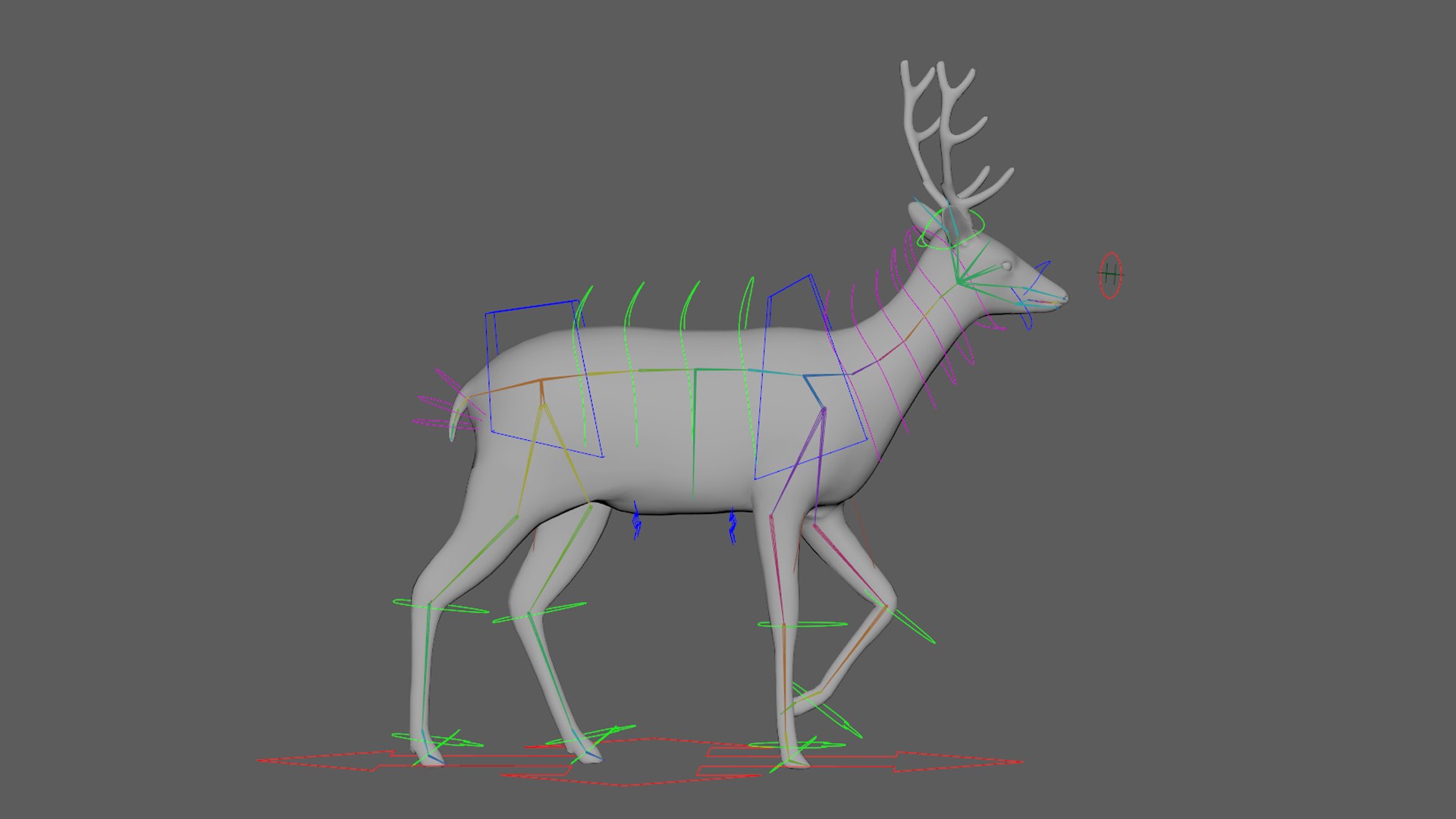 Deer Rigged 3D Model - TurboSquid 2025161