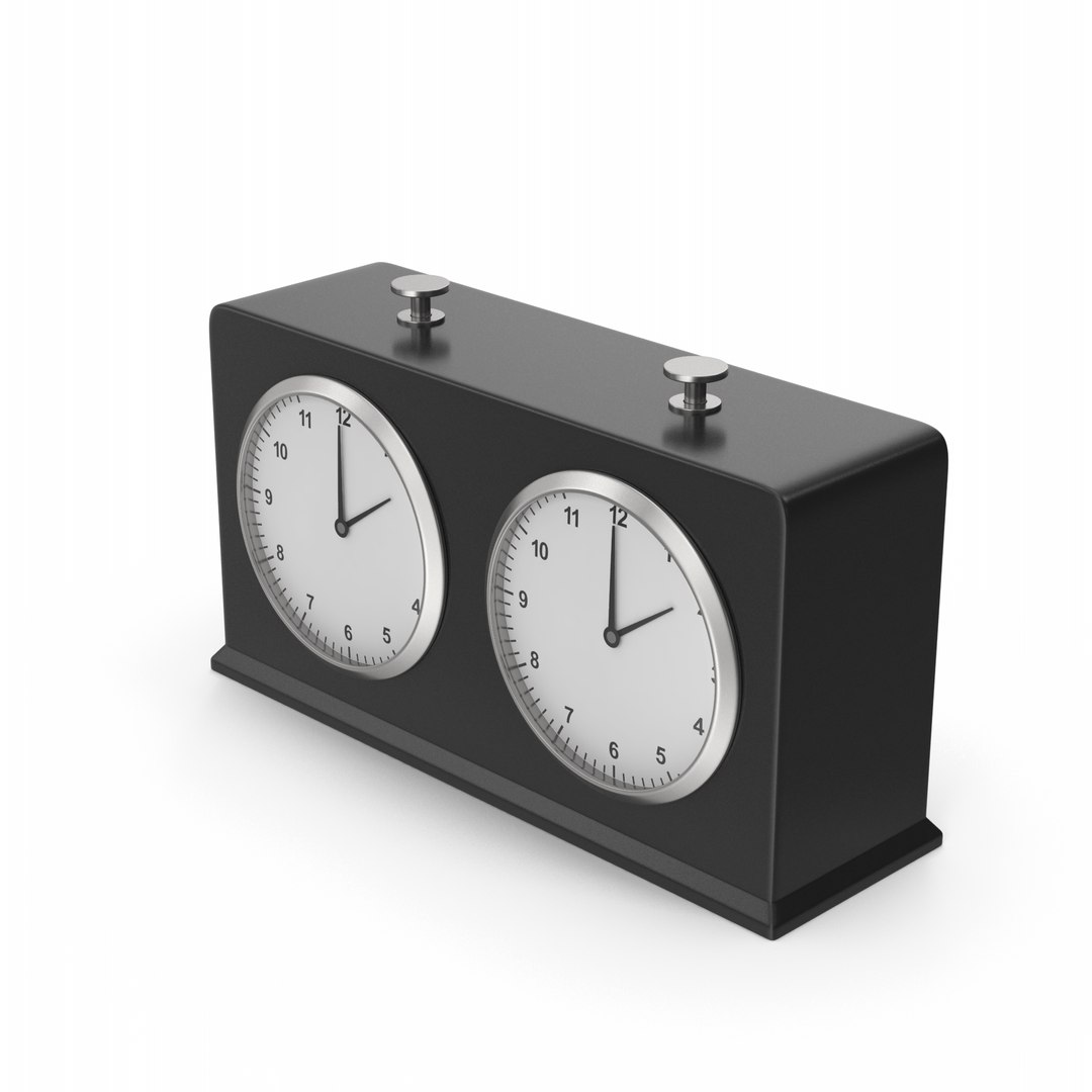 3D Model Chess Clock - TurboSquid 2250901