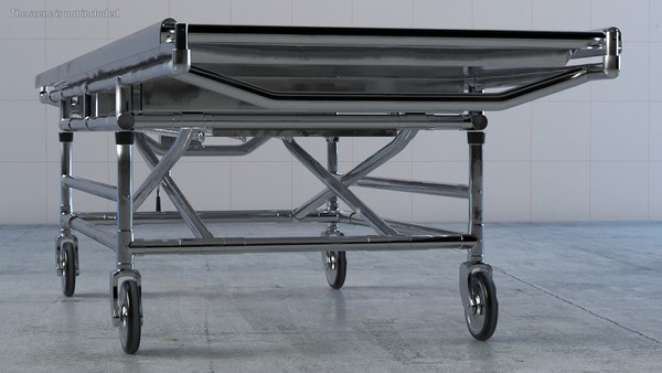 modelo 3d Ambulance Gurney - TurboSquid 2012304