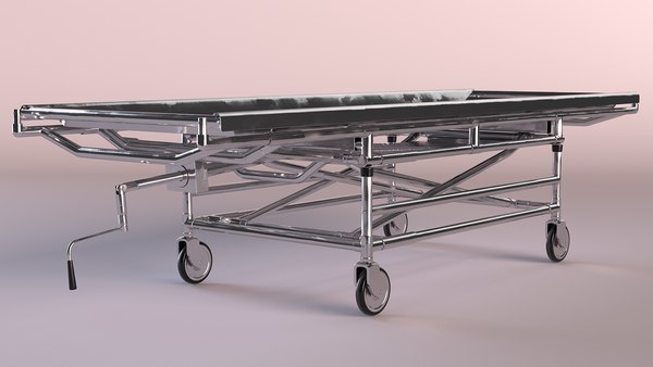 modelo 3d Ambulance Gurney - TurboSquid 2012304
