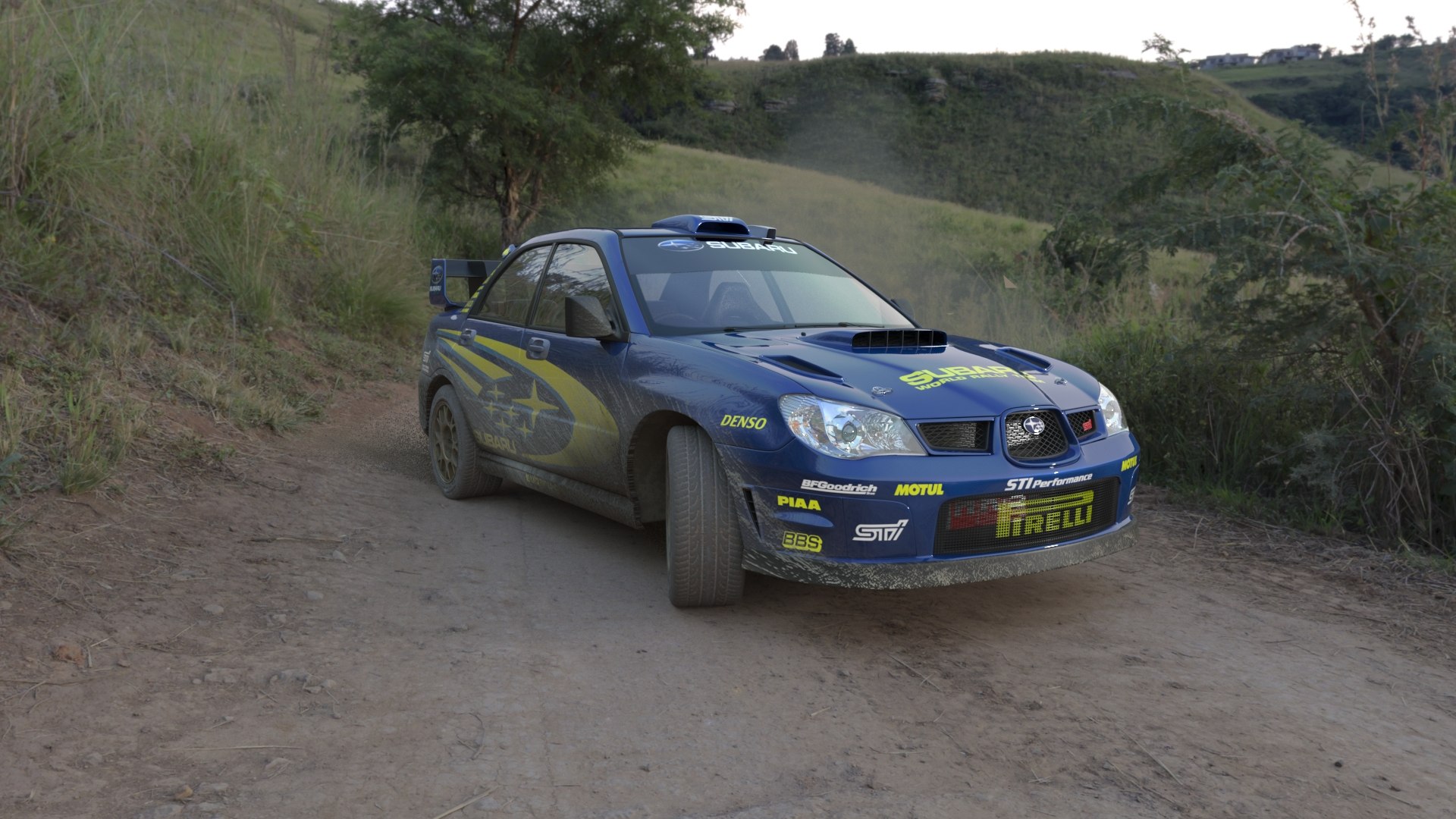3D Subaru World Rally Team - TurboSquid 1258040