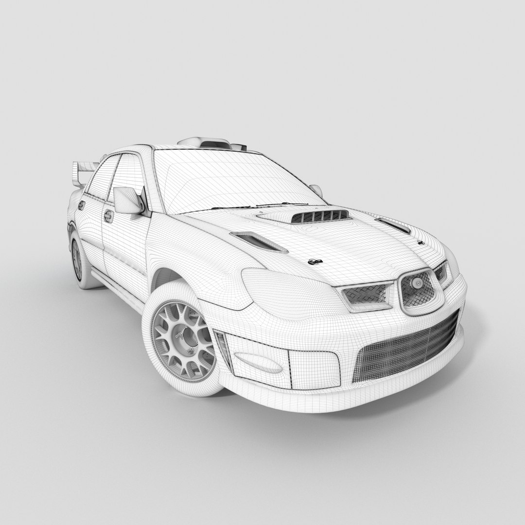 3D Subaru World Rally Team - TurboSquid 1258040
