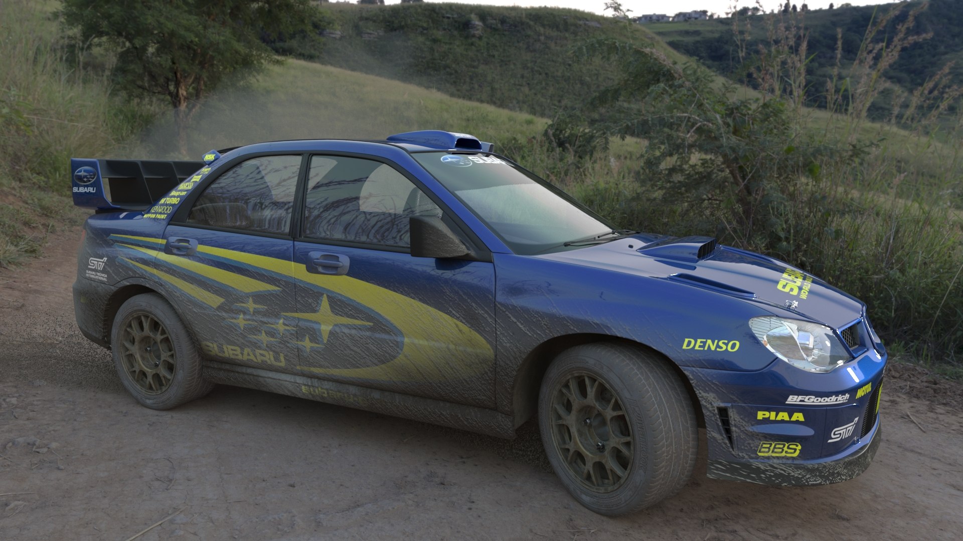 3D Subaru World Rally Team - TurboSquid 1258040