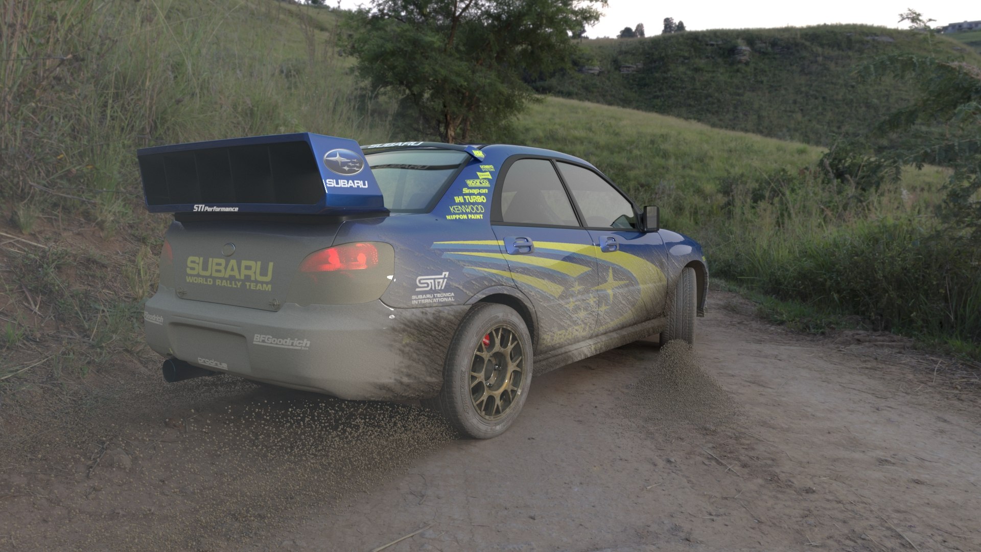 3D Subaru World Rally Team - TurboSquid 1258040