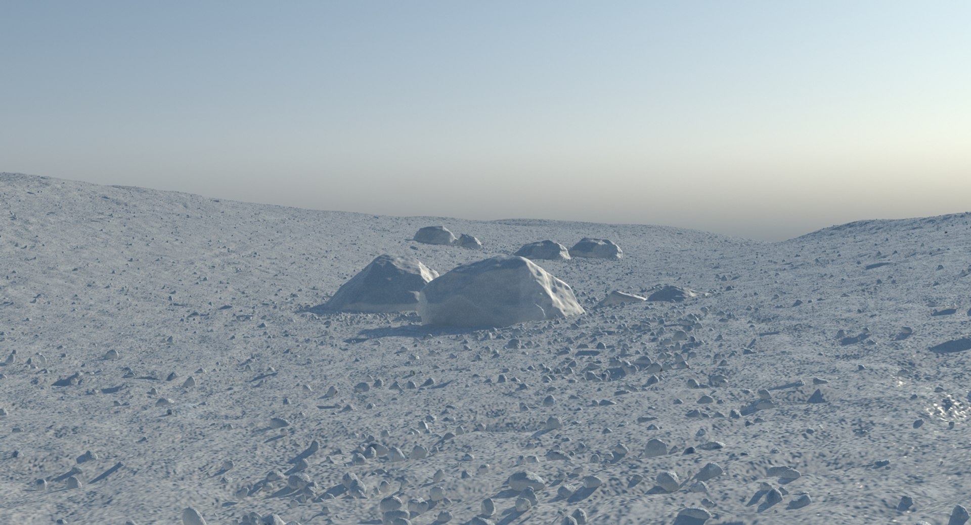 3d Arctic Surface Model