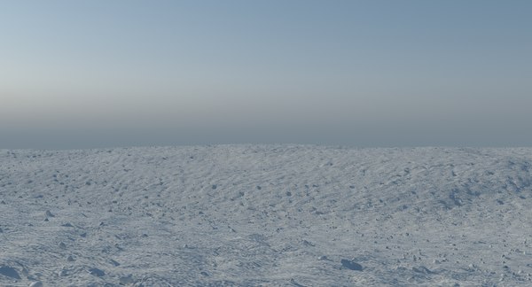 3d arctic surface model