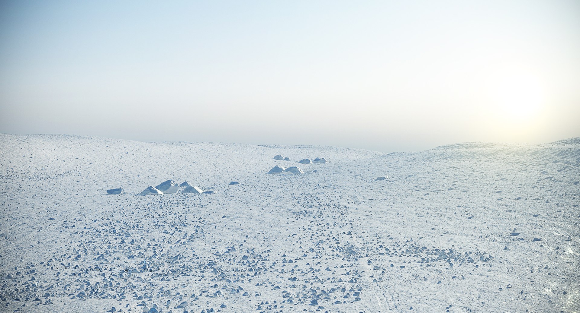 3d Arctic Surface Model