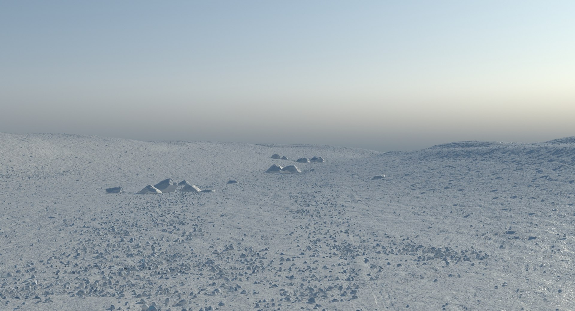 3d Arctic Surface Model