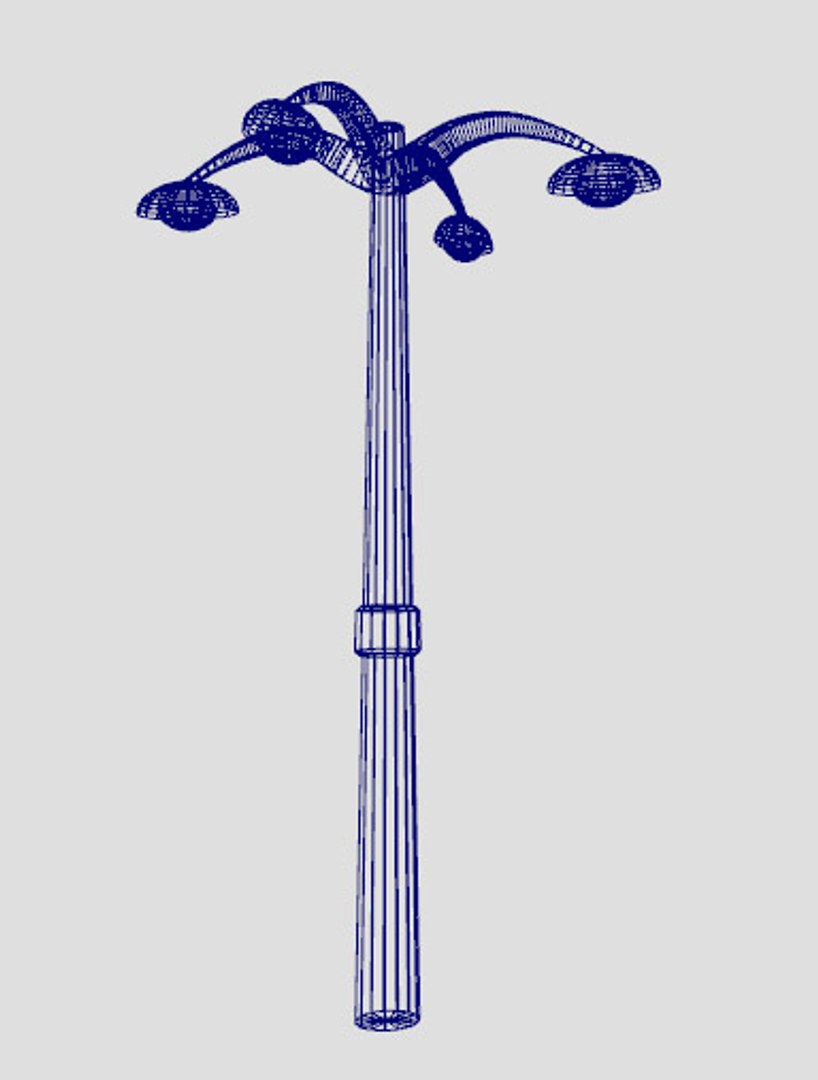 Light Street Tree 3d 3ds