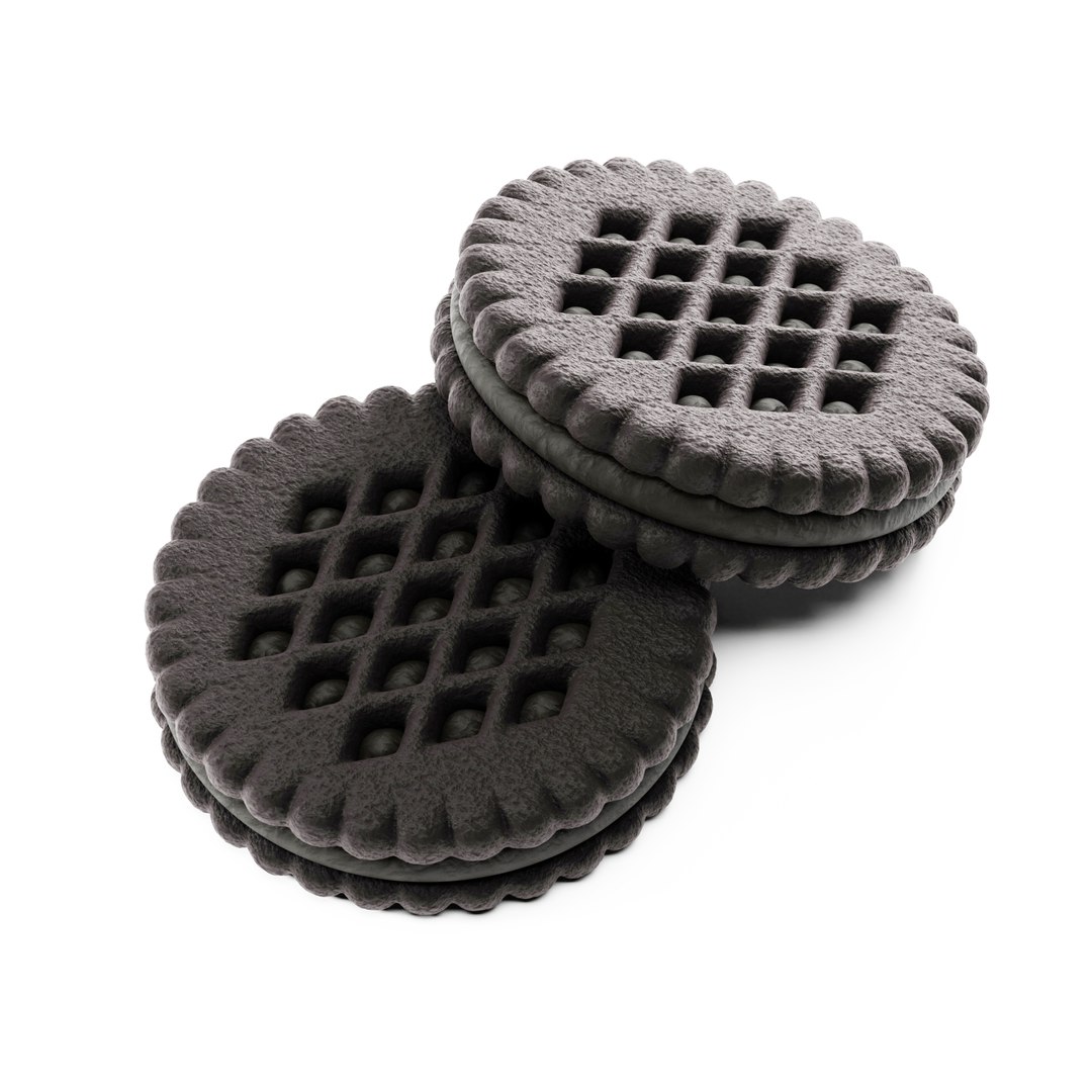 Sandwich Cookie Model - TurboSquid 2094944