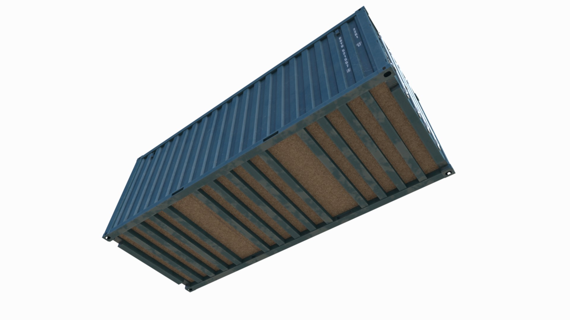Container 20 Ft ISO 3D Model - TurboSquid 2141228