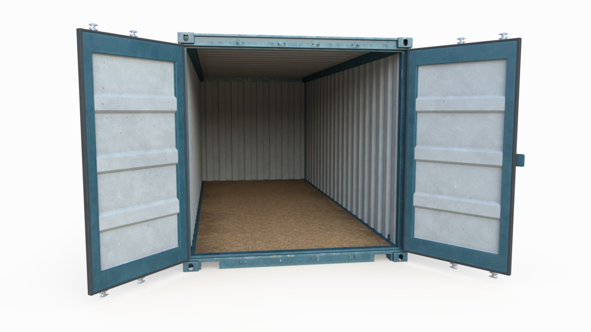 Container 20 Ft ISO 3D Model - TurboSquid 2141228
