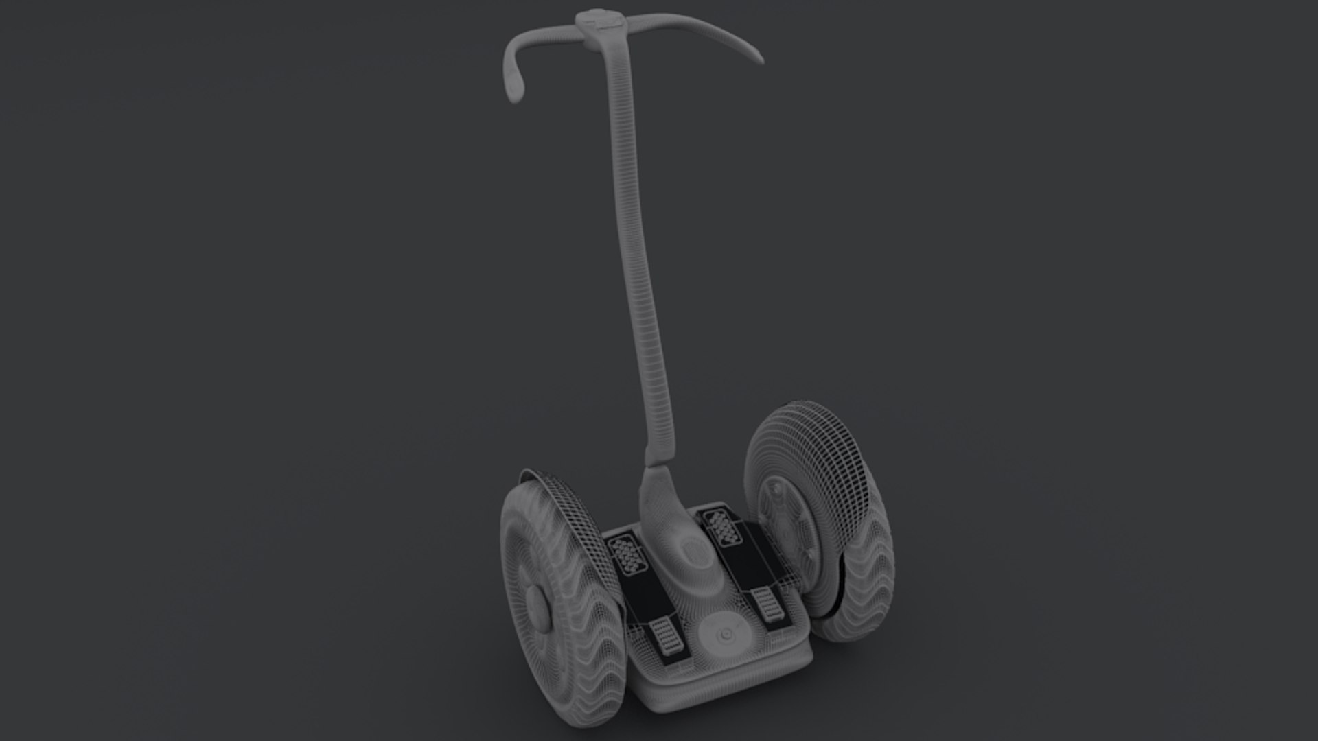 New Design Segway 3d Model
