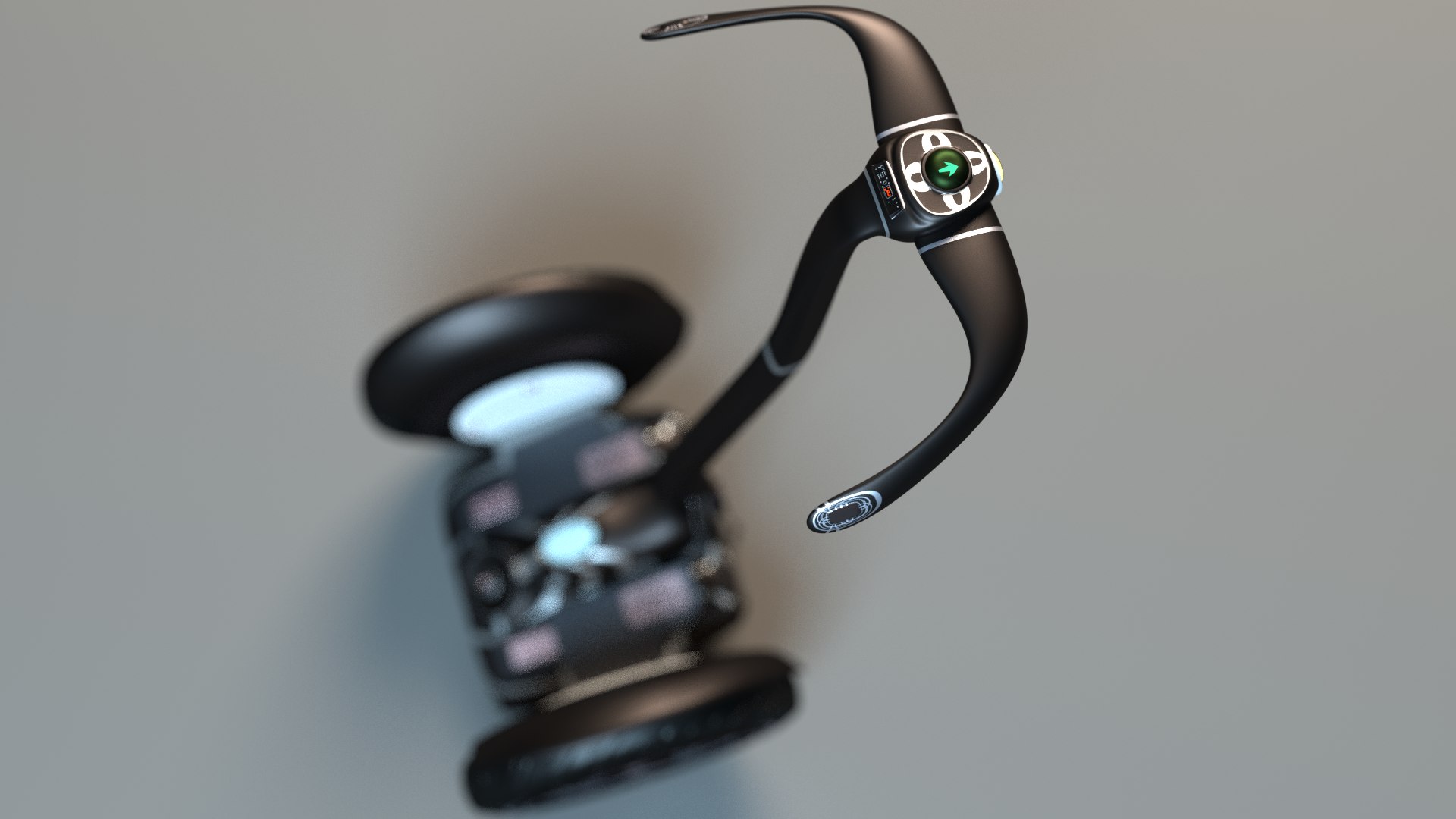 New Design Segway 3d Model