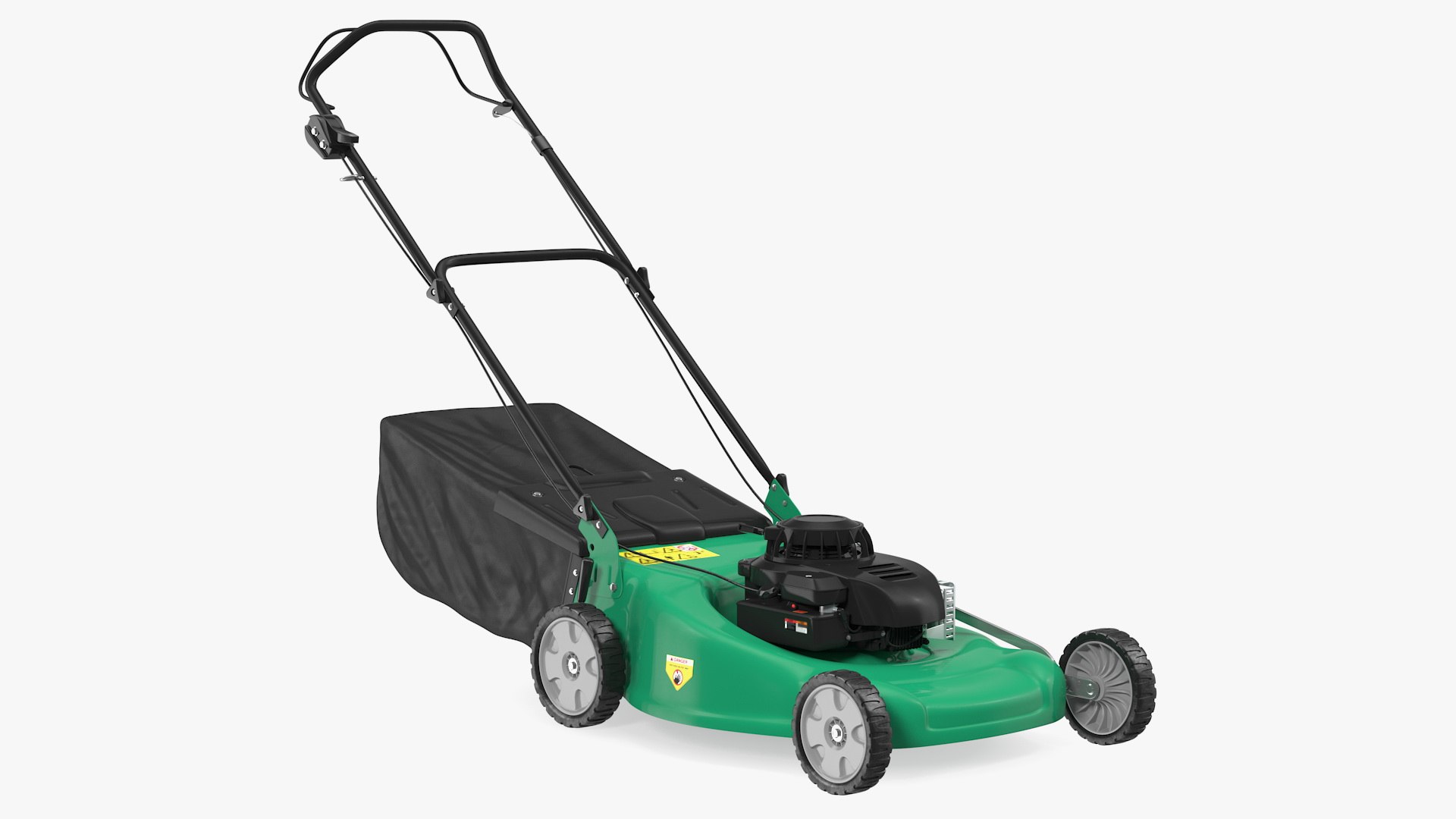 Cordless push lawn mower 3D model - TurboSquid 1511259