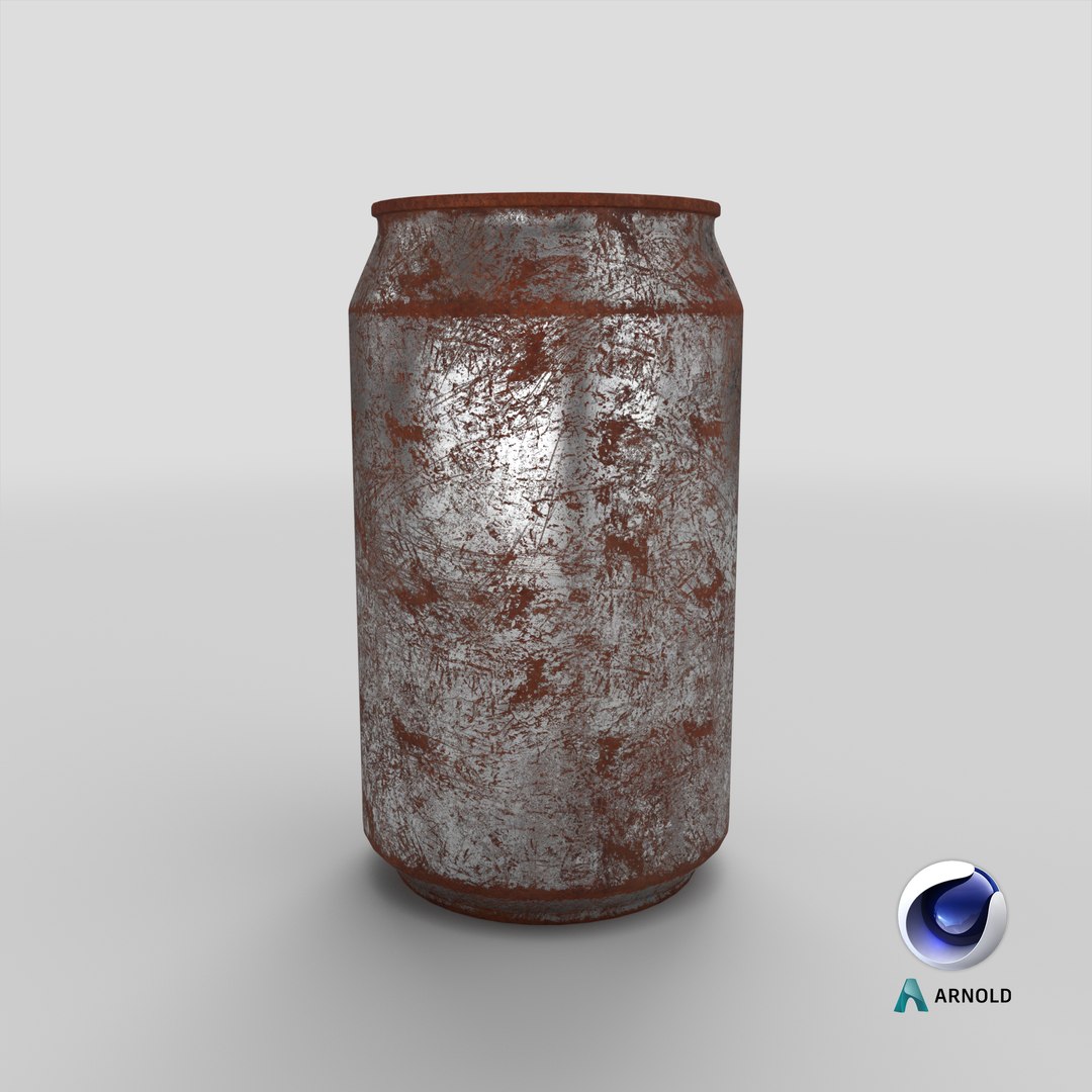3D Beverage Can 330 Ml Rusty - TurboSquid 1983105