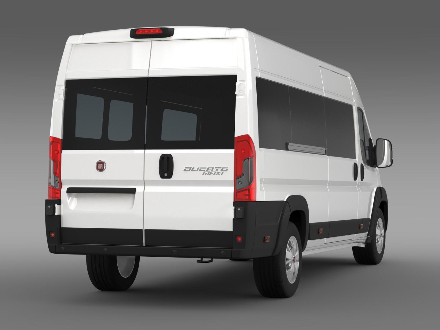 fiat ducato maxi minibus 3d 3ds
