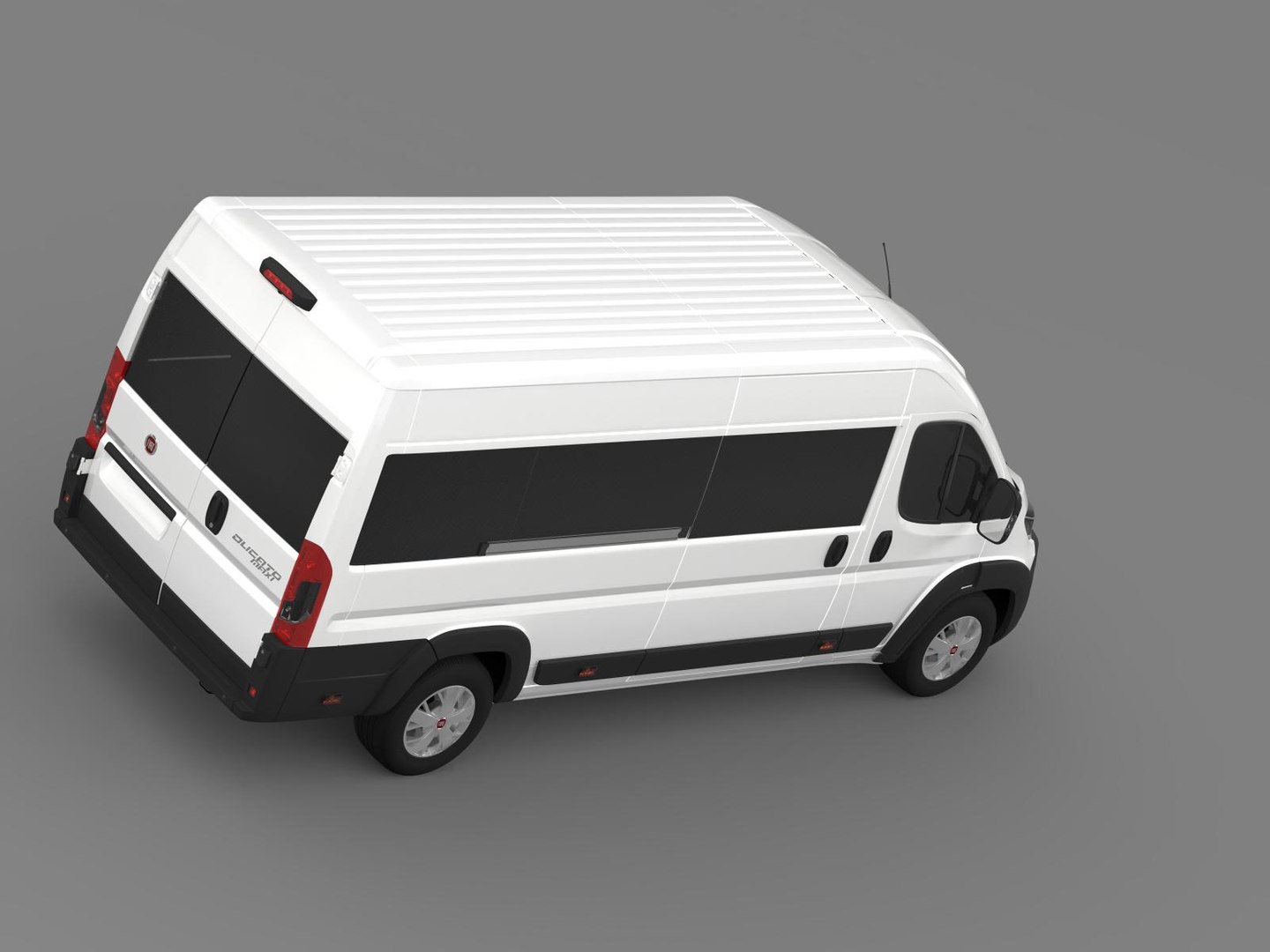 fiat ducato maxi minibus 3d 3ds